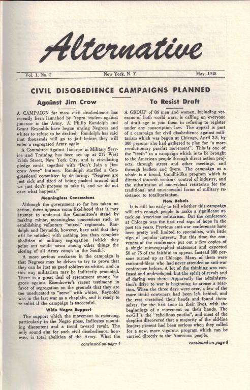 Alternative Vol. 1, No. 2 (May 1948) | libcom.org